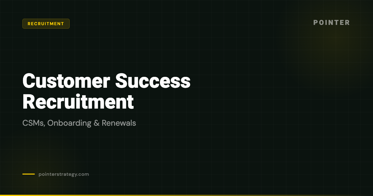 Customer Success Recruitment Australia — CSM & CX Hiring | 2026